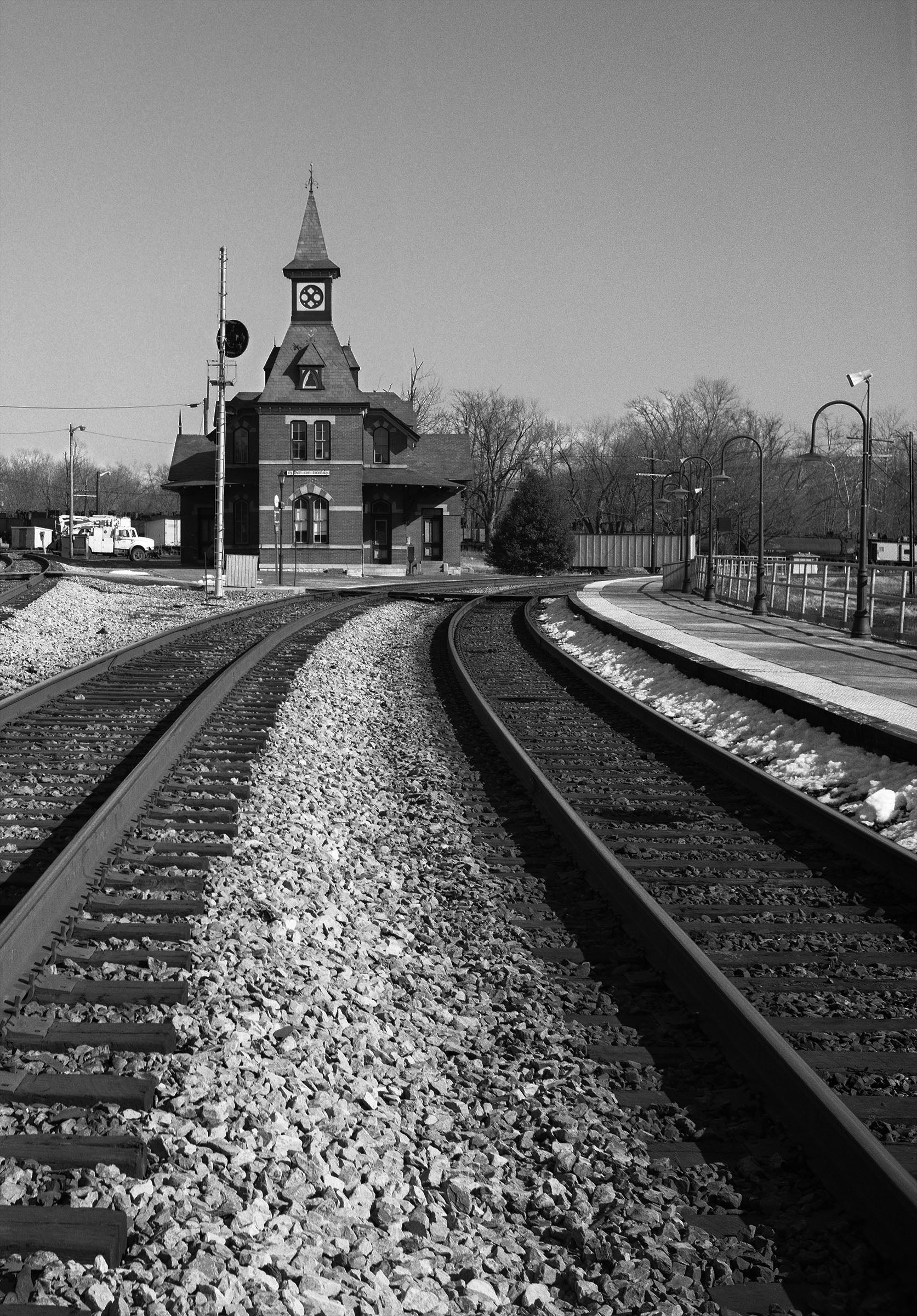 Point of Rocks Train Station – GBT Original Prints
